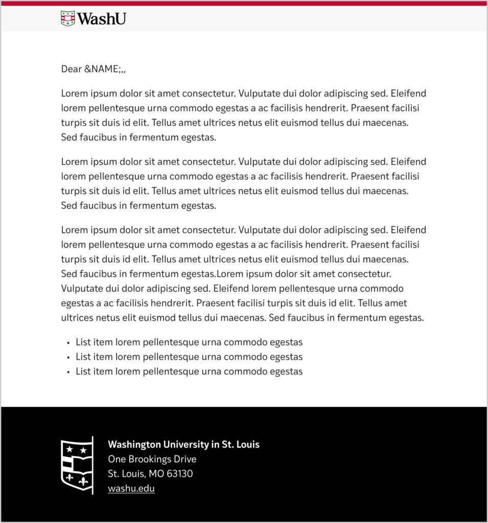 Email templates | University Marketing & Communications