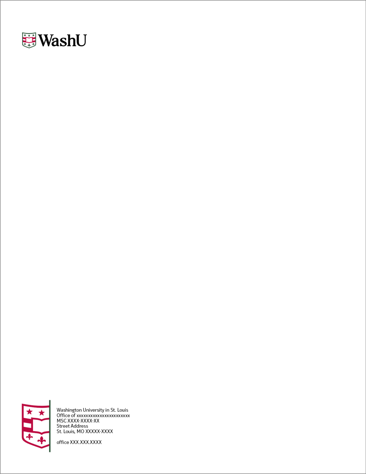 Order WashU stationery | University Marketing & Communications